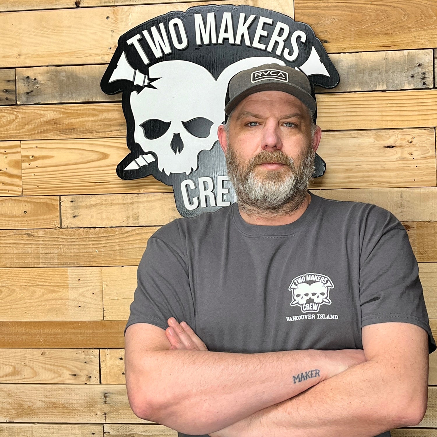 Mens - I make, You make, We make. Shirt – TWO MAKERS CREW