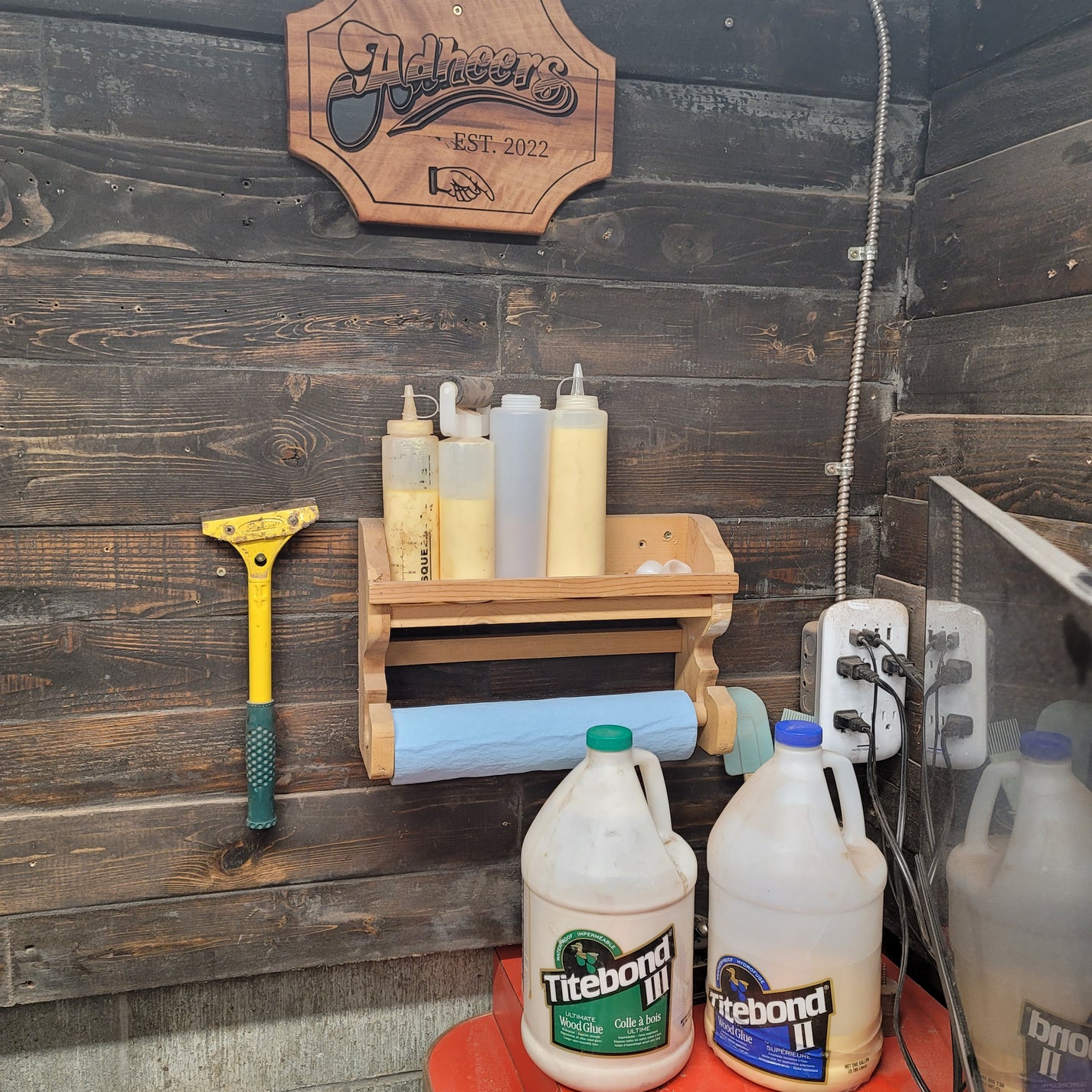Adheers Glue station sign Digital Design SVG file – TWO MAKERS CREW