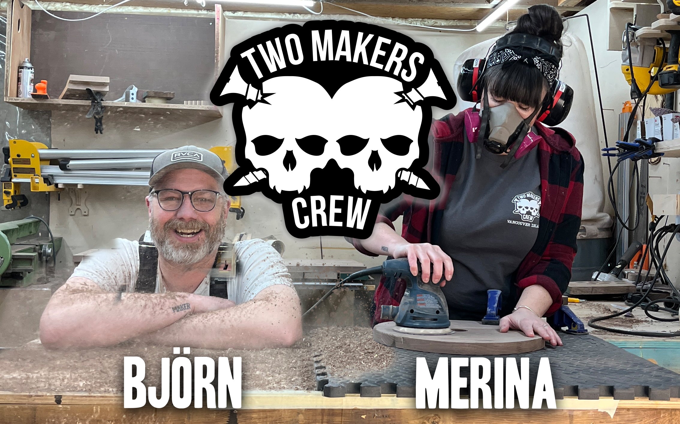 Handcrafted wooden goods, proudly made by us! – TWO MAKERS CREW